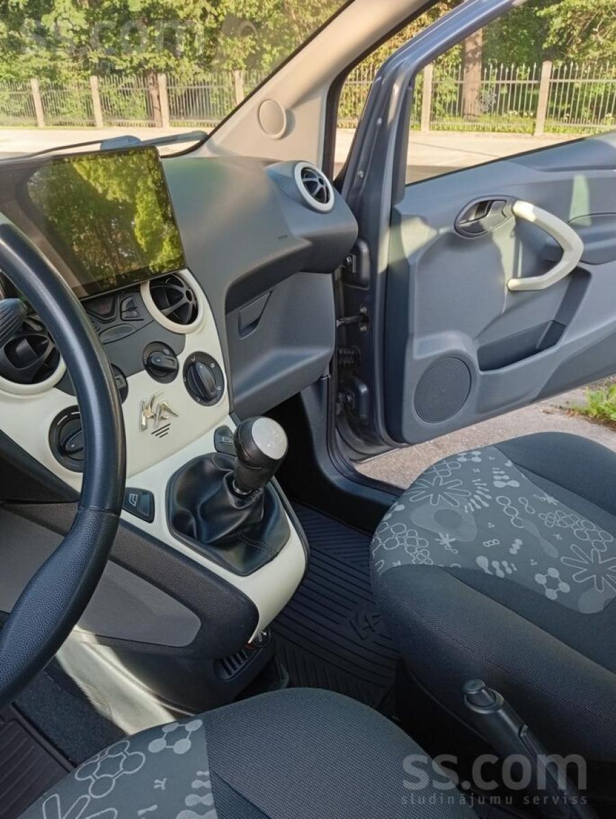 Grey Ford KA 2009 in Riga, with an engine capacity of 1.20 L and mileage of 0 thousand km for 2000 €, photo 12 on AUTOMOTO.COM.LV