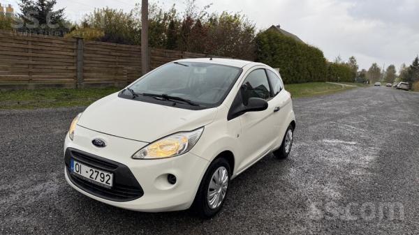 White Ford KA 2013 in Saldus, with an engine capacity of 1.30 L and mileage of 185 thousand km for 3090 €, photo 3 on AUTOMOTO.COM.LV