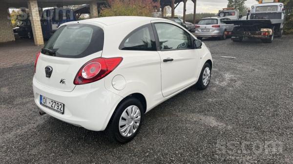 White Ford KA 2013 in Saldus, with an engine capacity of 1.30 L and mileage of 185 thousand km for 3090 €, photo 7 on AUTOMOTO.COM.LV