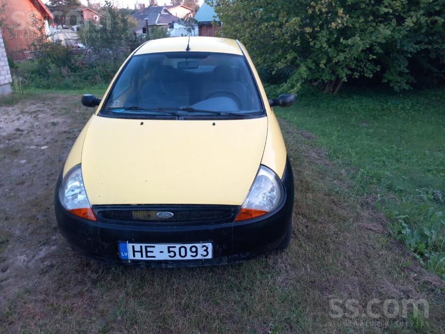 Dzeltens Ford KA 1998 Jelgava, ar dzinēja tilpumu 1.30 L un nobraukumu 130 tūkst. km par 2200 €, foto 3 vietnē AUTOMOTO.COM.LV