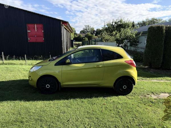 Yellow Ford KA 2014 in Siauliai, with an engine capacity of 1.10 L and mileage of 95 thousand km for 3350 €, photo 1 on AUTOMOTO.COM.LV