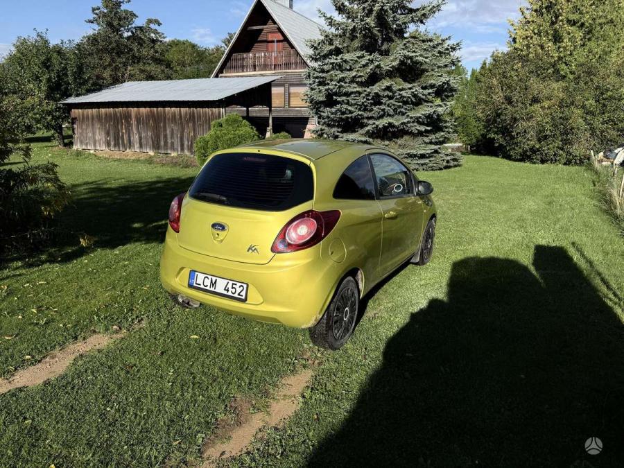 Yellow Ford KA 2014 in Siauliai, with an engine capacity of 1.10 L and mileage of 95 thousand km for 3350 €, photo 4 on AUTOMOTO.COM.LV