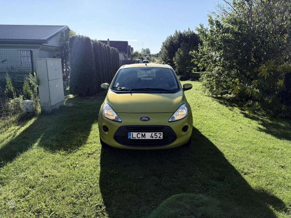 Yellow Ford KA 2014 in Siauliai, with an engine capacity of 1.10 L and mileage of 95 thousand km for 3350 €, photo 6 on AUTOMOTO.COM.LV