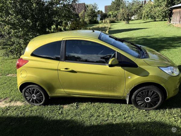 Yellow Ford KA 2014 in Siauliai, with an engine capacity of 1.10 L and mileage of 95 thousand km for 3350 €, photo 8 on AUTOMOTO.COM.LV