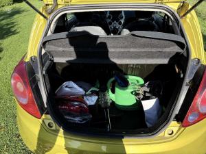 Yellow Ford KA 2014 in Siauliai, with an engine capacity of 1.10 L and mileage of 95 thousand km for 3350 €, photo 10 on AUTOMOTO.COM.LV