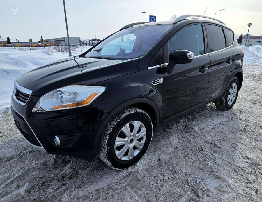 Melns Ford Kuga 2008 Klaipėda, ar dzinēja tilpumu 2.00 L un nobraukumu 180 tūkst. km par 5599 €, foto 4 vietnē AUTOMOTO.COM.LV