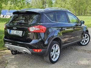 Black Ford Kuga 2008 in Riga, with an engine capacity of 2.00 L and mileage of 247 thousand km for 5870 €, photo 4 on AUTOMOTO.COM.LV