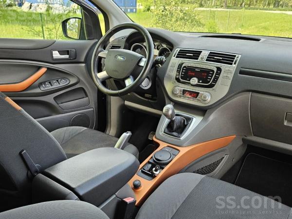Black Ford Kuga 2008 in Riga, with an engine capacity of 2.00 L and mileage of 247 thousand km for 5870 €, photo 7 on AUTOMOTO.COM.LV