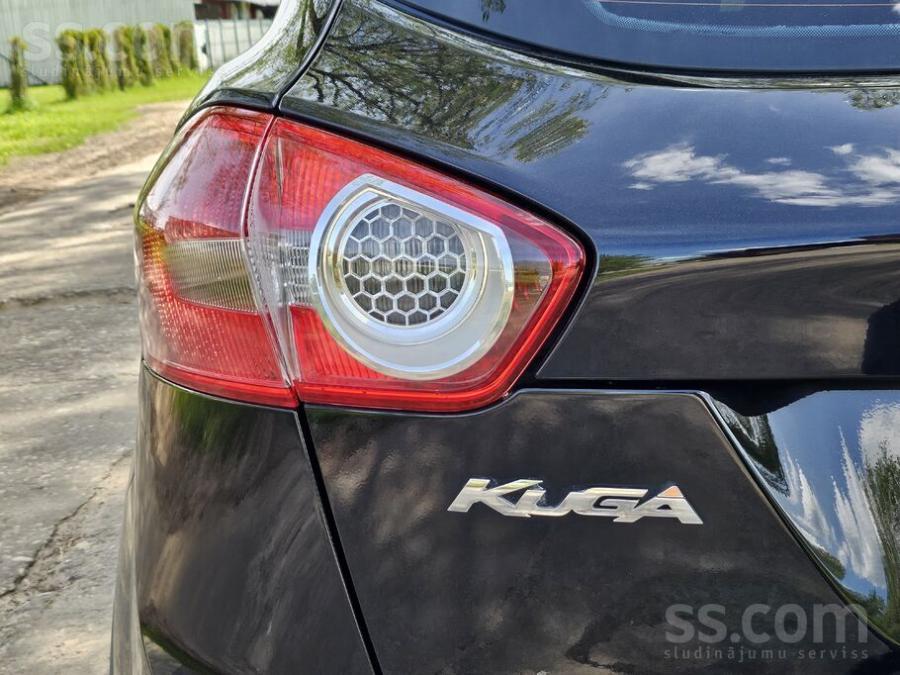 Black Ford Kuga 2008 in Riga, with an engine capacity of 2.00 L and mileage of 247 thousand km for 5870 €, photo 26 on AUTOMOTO.COM.LV