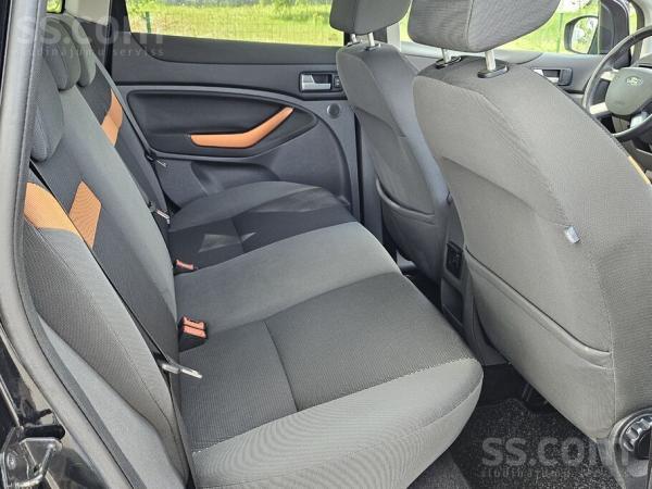 Black Ford Kuga 2008 in Riga, with an engine capacity of 2.00 L and mileage of 247 thousand km for 5870 €, photo 9 on AUTOMOTO.COM.LV