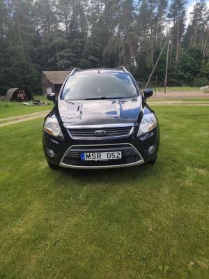 Black Ford Kuga 2008 in Ignalina, with an engine capacity of 2.00 L and mileage of 260 thousand km for 4200 €, photo  on AUTOMOTO.COM.LV