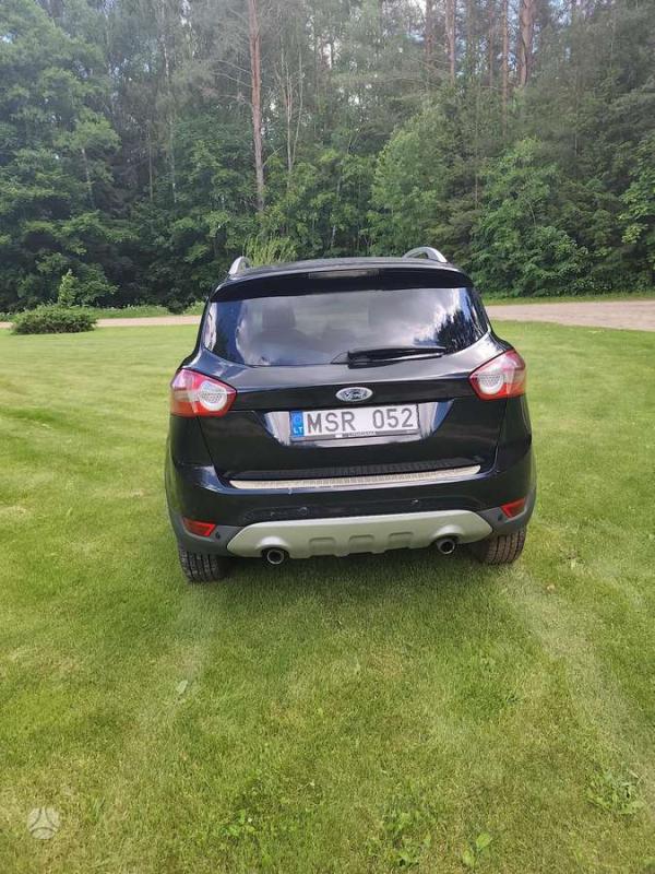Melns Ford Kuga 2008 Ignalina, ar dzinēja tilpumu 2.00 L un nobraukumu 260 tūkst. km par 4200 €, foto 3 vietnē AUTOMOTO.COM.LV