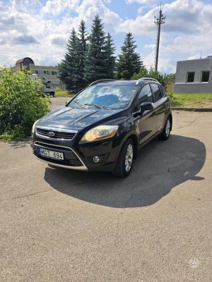 Black Ford Kuga 2008 in Panevezys, with an engine capacity of 2.00 L and mileage of 254 thousand km for 3600 €, photo  on AUTOMOTO.COM.LV