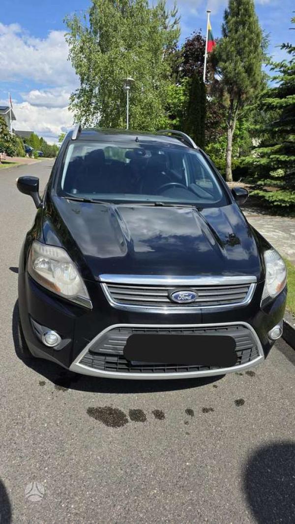 Melns Ford Kuga 2008 Viļņa, ar dzinēja tilpumu 2.00 L un nobraukumu 238 tūkst. km par 3200 €, foto 2 vietnē AUTOMOTO.COM.LV