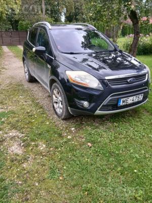 Melns Ford Kuga 2008 Rīga, ar dzinēja tilpumu 2.00 L un nobraukumu 419 tūkst. km par 4600 €, foto  vietnē AUTOMOTO.COM.LV