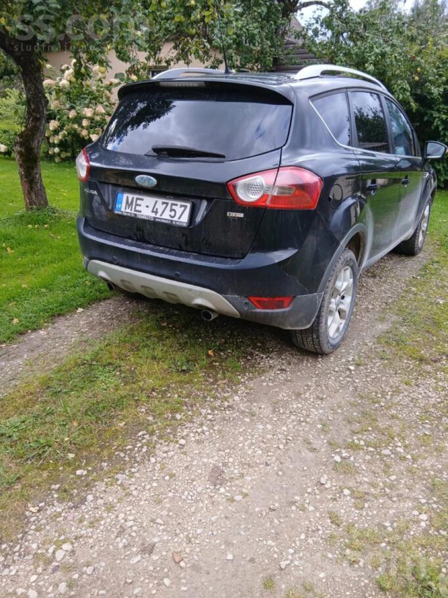Melns Ford Kuga 2008 Rīga, ar dzinēja tilpumu 2.00 L un nobraukumu 419 tūkst. km par 4600 €, foto 3 vietnē AUTOMOTO.COM.LV