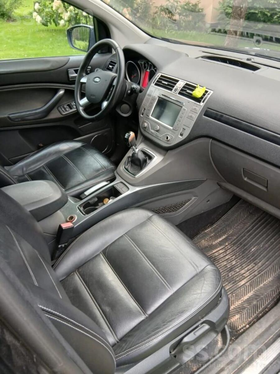 Melns Ford Kuga 2008 Rīga, ar dzinēja tilpumu 2.00 L un nobraukumu 419 tūkst. km par 4600 €, foto 5 vietnē AUTOMOTO.COM.LV