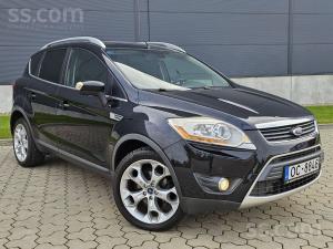 Black Ford Kuga 2008 in Riga, with an engine capacity of 2.00 L and mileage of 247 thousand km for 5470 €, photo  on AUTOMOTO.COM.LV