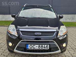 Black Ford Kuga 2008 in Riga, with an engine capacity of 2.00 L and mileage of 247 thousand km for 5470 €, photo 4 on AUTOMOTO.COM.LV