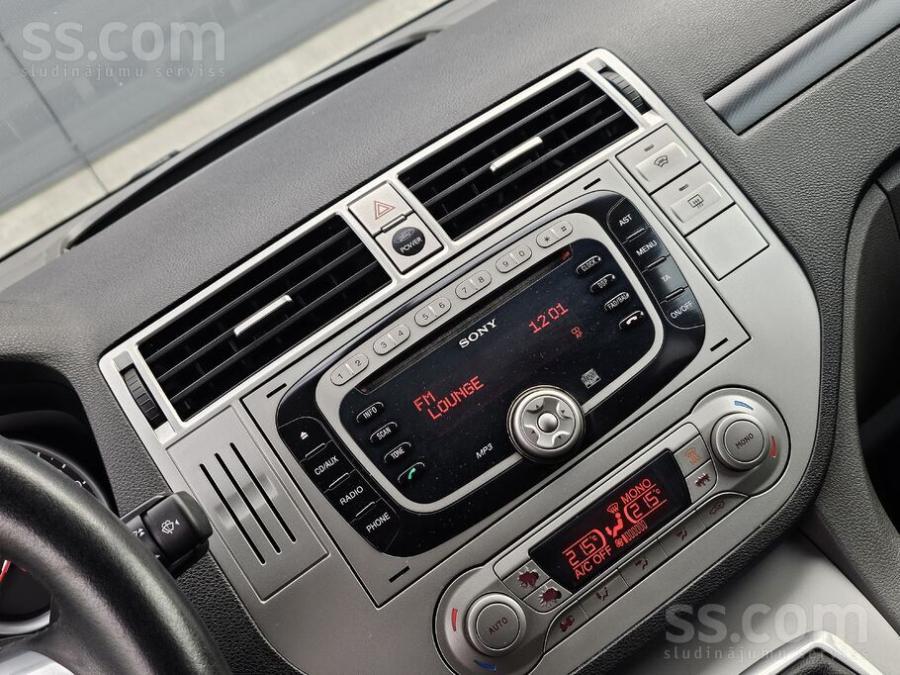 Black Ford Kuga 2008 in Riga, with an engine capacity of 2.00 L and mileage of 247 thousand km for 5470 €, photo 15 on AUTOMOTO.COM.LV