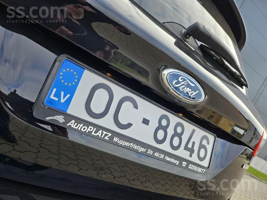 Black Ford Kuga 2008 in Riga, with an engine capacity of 2.00 L and mileage of 247 thousand km for 5470 €, photo 20 on AUTOMOTO.COM.LV