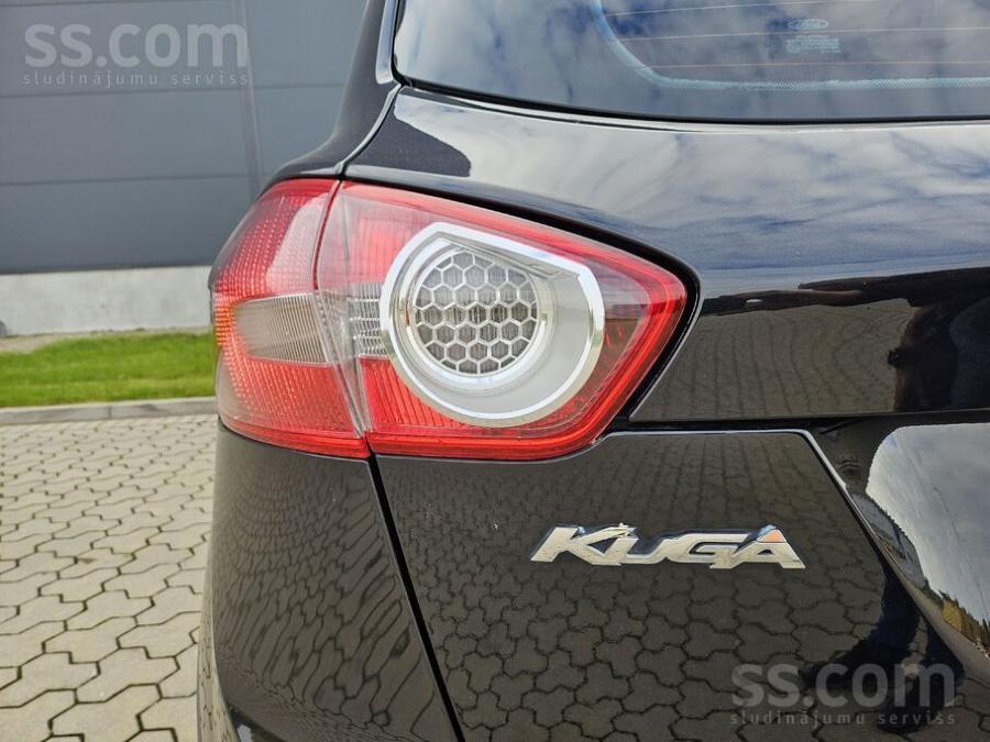 Black Ford Kuga 2008 in Riga, with an engine capacity of 2.00 L and mileage of 247 thousand km for 5470 €, photo 29 on AUTOMOTO.COM.LV
