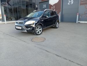 Melns Ford Kuga 2009 Kauņa, ar dzinēja tilpumu 2.00 L un nobraukumu 173 tūkst. km par 4700 €, foto  vietnē AUTOMOTO.COM.LV
