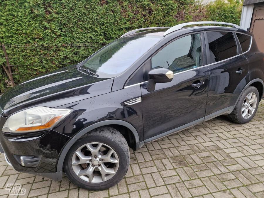 Black Ford Kuga 2009 in Siauliai, with an engine capacity of 2.00 L and mileage of 333 thousand km for 5200 €, photo 3 on AUTOMOTO.COM.LV