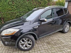 Black Ford Kuga 2009 in Siauliai, with an engine capacity of 2.00 L and mileage of 333 thousand km for 5200 €, photo 16 on AUTOMOTO.COM.LV