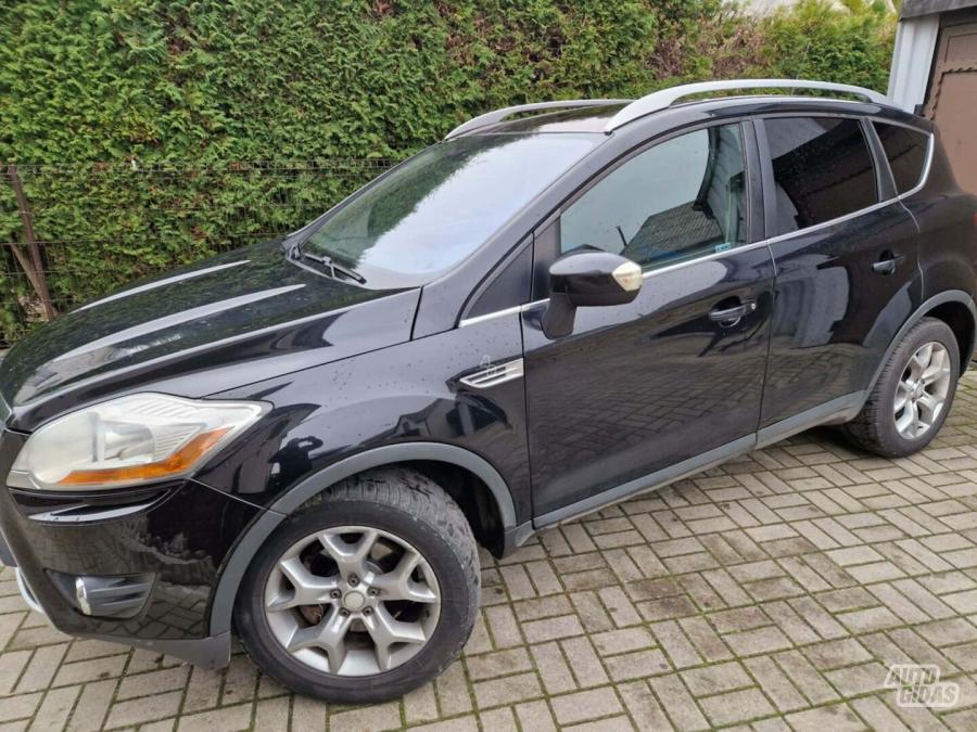 Black Ford Kuga 2009 in Siauliai, with an engine capacity of 2.00 L and mileage of 333 thousand km for 5200 €, photo 16 on AUTOMOTO.COM.LV