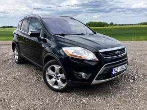 Melns Ford Kuga 2009 Talsi, ar dzinēja tilpumu 2.00 L un nobraukumu 283 tūkst. km par 5999 €, foto  vietnē AUTOMOTO.COM.LV