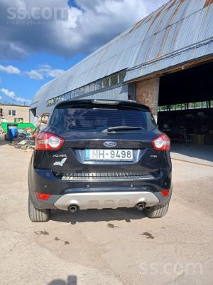 Black Ford Kuga 2009 in Madona, with an engine capacity of 2.00 L and mileage of 0 thousand km for 4850 €, photo 3 on AUTOMOTO.COM.LV