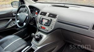 Black Ford Kuga 2009 in Riga, with an engine capacity of 2.00 L and mileage of 193 thousand km for 4995 €, photo 13 on AUTOMOTO.COM.LV