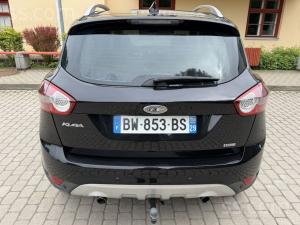Black Ford Kuga 2009 in Riga, with an engine capacity of 2.00 L and mileage of 229 thousand km for 5950 €, photo 6 on AUTOMOTO.COM.LV