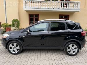 Black Ford Kuga 2009 in Riga, with an engine capacity of 2.00 L and mileage of 229 thousand km for 5950 €, photo 9 on AUTOMOTO.COM.LV