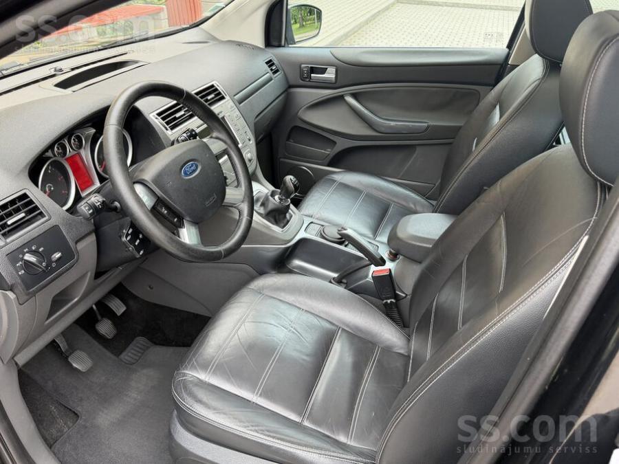 Black Ford Kuga 2009 in Riga, with an engine capacity of 2.00 L and mileage of 229 thousand km for 5950 €, photo 20 on AUTOMOTO.COM.LV