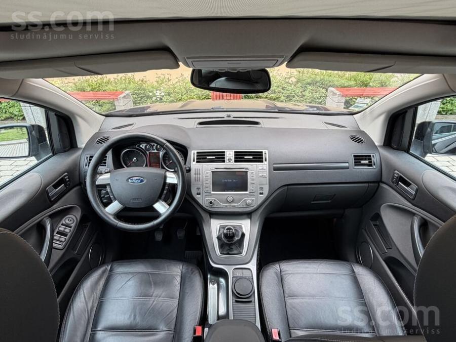 Black Ford Kuga 2009 in Riga, with an engine capacity of 2.00 L and mileage of 229 thousand km for 5950 €, photo 21 on AUTOMOTO.COM.LV