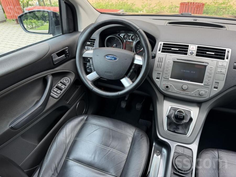 Black Ford Kuga 2009 in Riga, with an engine capacity of 2.00 L and mileage of 229 thousand km for 5950 €, photo 23 on AUTOMOTO.COM.LV