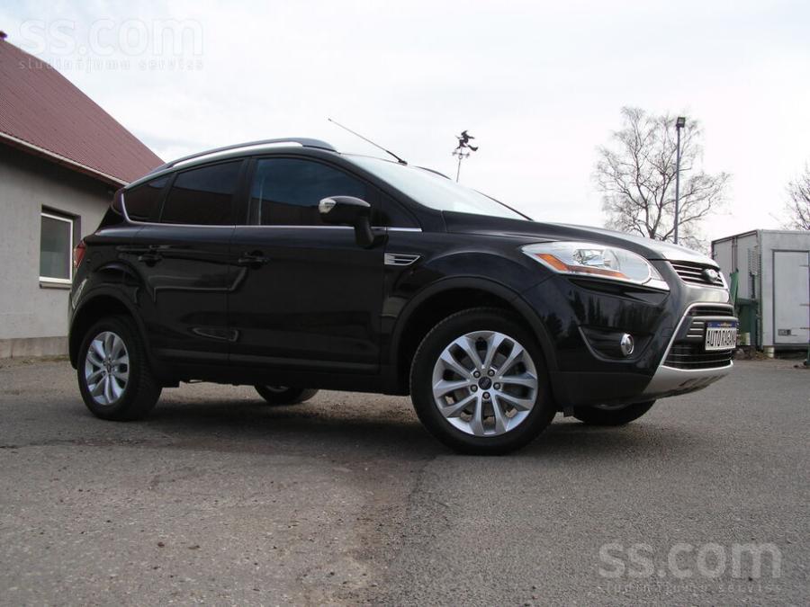 Melns Ford Kuga 2009 Rīga, ar dzinēja tilpumu 2.00 L un nobraukumu 0 tūkst. km par 6950 €, foto 1 vietnē AUTOMOTO.COM.LV