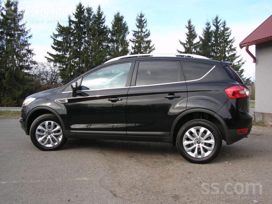 Melns Ford Kuga 2009 Rīga, ar dzinēja tilpumu 2.00 L un nobraukumu 0 tūkst. km par 6950 €, foto 5 vietnē AUTOMOTO.COM.LV