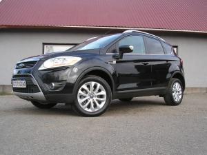 Melns Ford Kuga 2009 Sigulda, ar dzinēja tilpumu 2.00 L un nobraukumu 215 tūkst. km par 6950 €, foto  vietnē AUTOMOTO.COM.LV