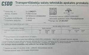 Черный Форд Куга 2009 в Сигулда, объемом двигателя 2.00 л и пробегом 215 тыс. км за 6950 €, фото 31 на AUTOMOTO.COM.LV