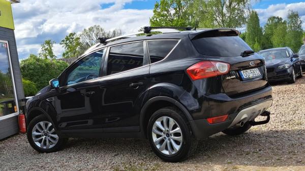 Black Ford Kuga 2009 in Riga, with an engine capacity of 2.00 L and mileage of 193 thousand km for 6490 €, photo 5 on AUTOMOTO.COM.LV