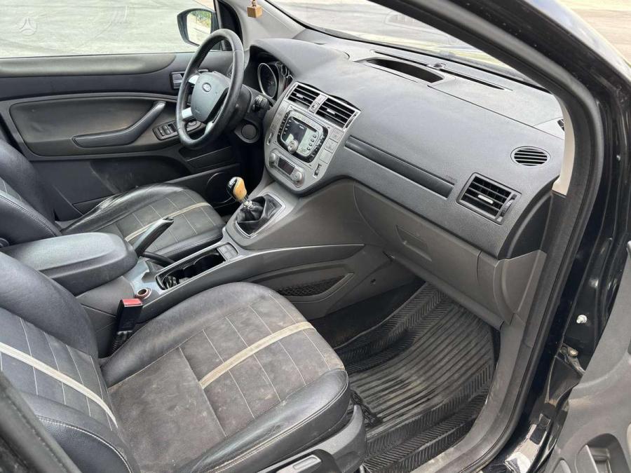 Melns Ford Kuga 2009 Mažeikiai, ar dzinēja tilpumu 2.00 L un nobraukumu 336 tūkst. km par 1900 €, foto 7 vietnē AUTOMOTO.COM.LV