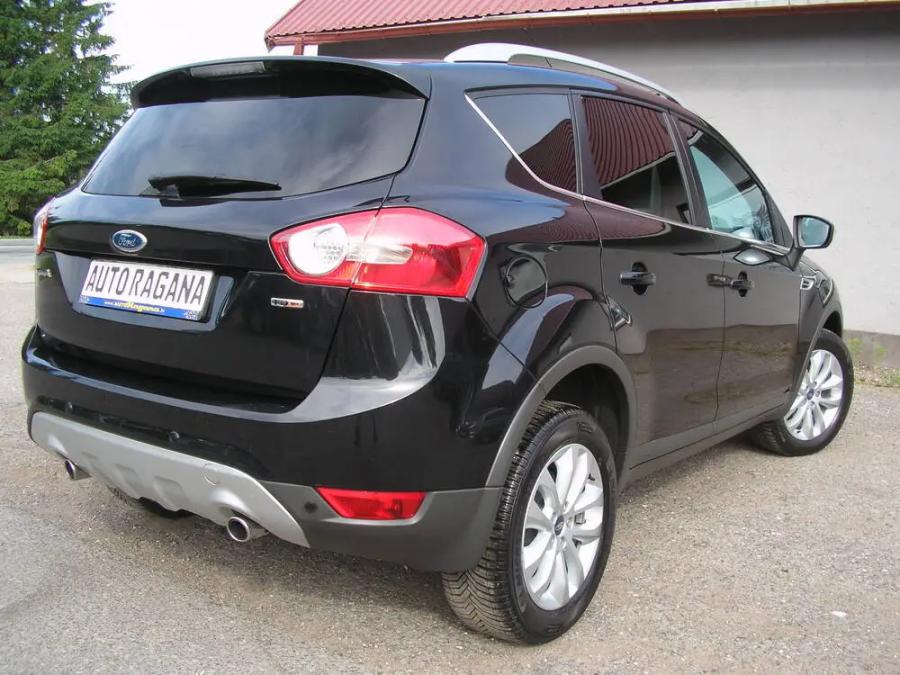 Black Ford Kuga 2009 in Sigulda, with an engine capacity of 2.00 L and mileage of 215 thousand km for 7250 €, photo 11 on AUTOMOTO.COM.LV