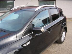 Black Ford Kuga 2009 in Sigulda, with an engine capacity of 2.00 L and mileage of 215 thousand km for 7250 €, photo 14 on AUTOMOTO.COM.LV