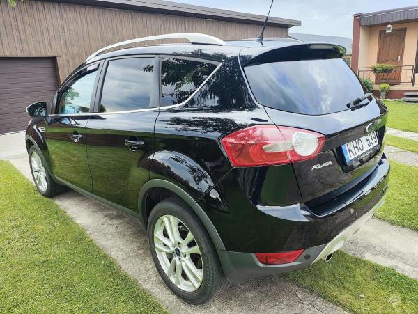 Black Ford Kuga 2009 in Taurage, with an engine capacity of 2.00 L and mileage of 247 thousand km for 4999 €, photo 5 on AUTOMOTO.COM.LV