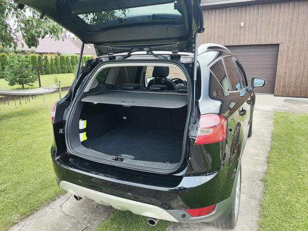 Black Ford Kuga 2009 in Taurage, with an engine capacity of 2.00 L and mileage of 247 thousand km for 4999 €, photo 10 on AUTOMOTO.COM.LV