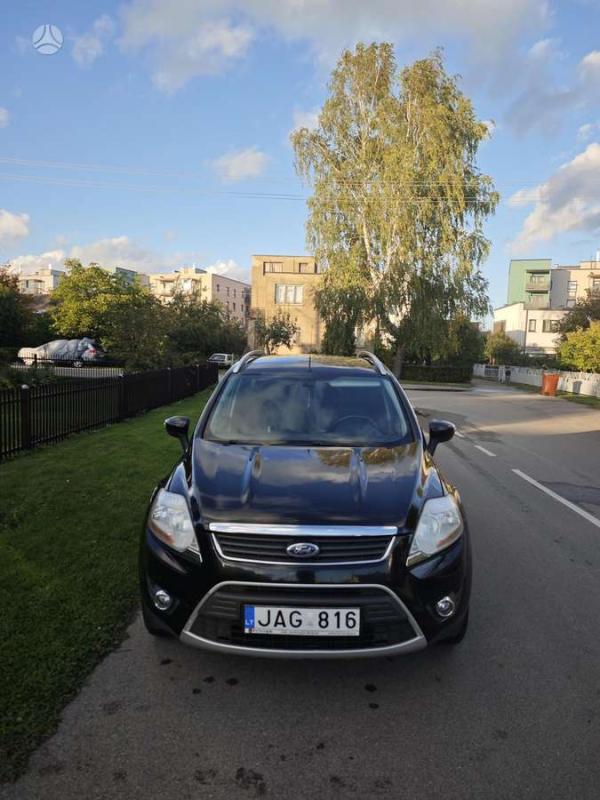 Ford Kuga 2009 Kauņa vietnē Melns Ford Kuga 2009 Kauņa, ar dzinēja tilpumu 2.00 L un nobraukumu 314 tūkst. km par 3250 €, foto 4 vietnē AUTOMOTO.COM.LV
