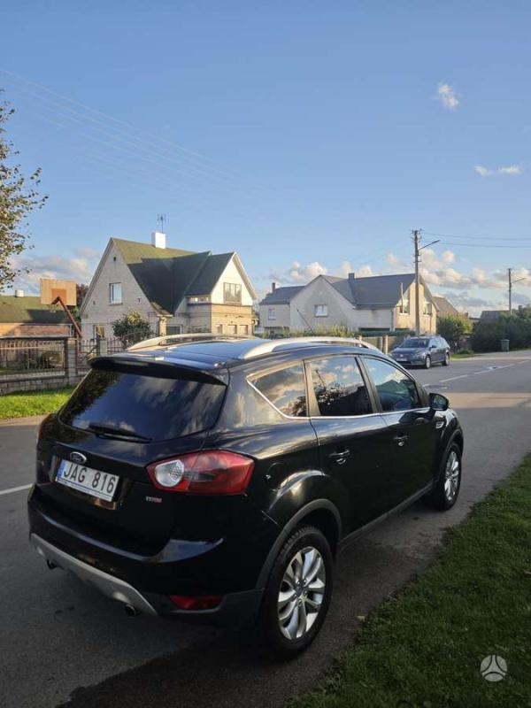 Ford Kuga 2009 Kauņa vietnē Melns Ford Kuga 2009 Kauņa, ar dzinēja tilpumu 2.00 L un nobraukumu 314 tūkst. km par 3250 €, foto 5 vietnē AUTOMOTO.COM.LV